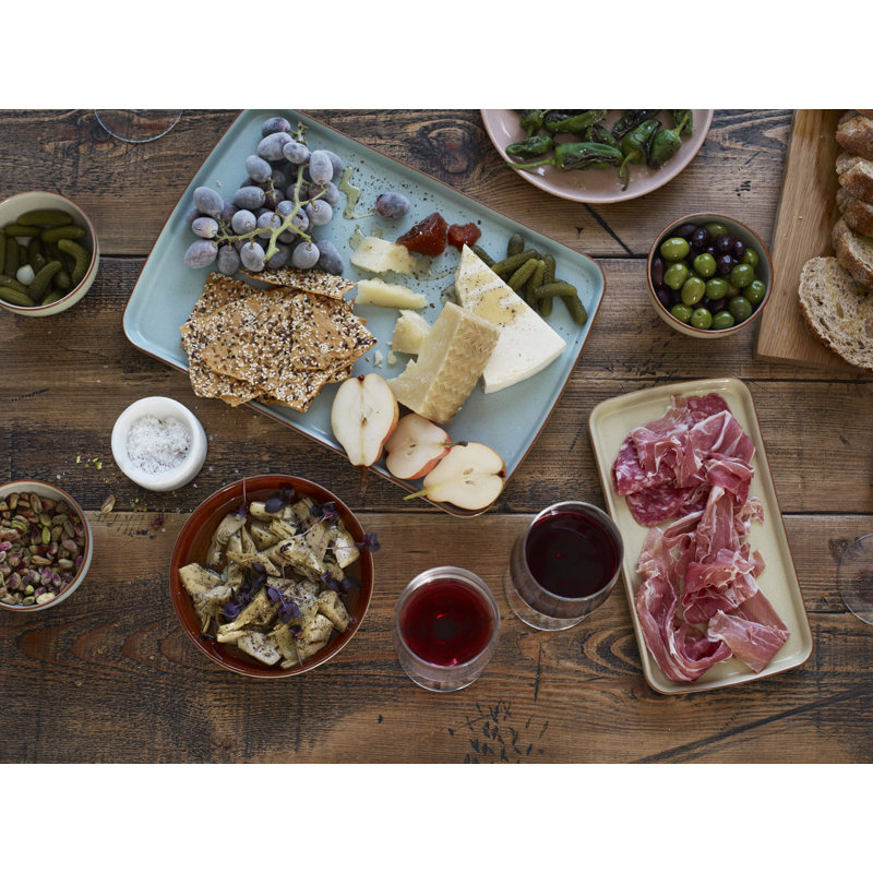 Denby Heritage Pavilion Large Rectangular Platter & Reviews | Wayfair